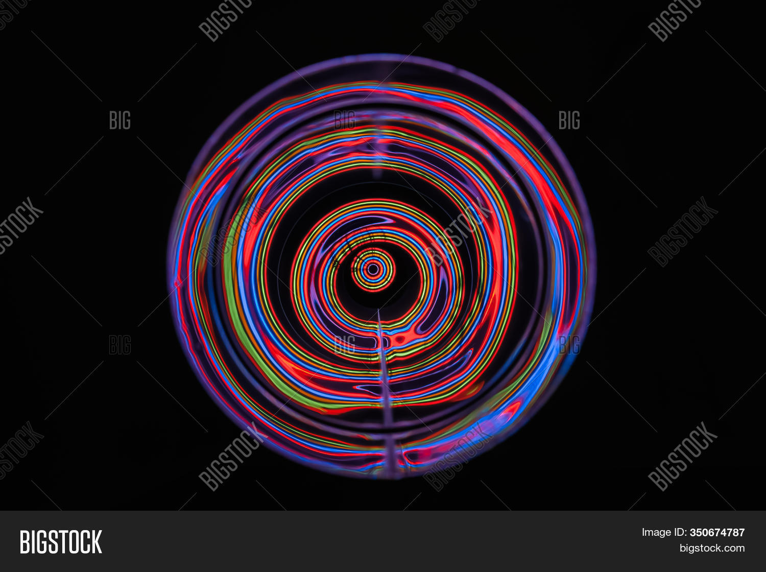 Sound Waves Dark Full Image & Photo (Free Trial) | Bigstock