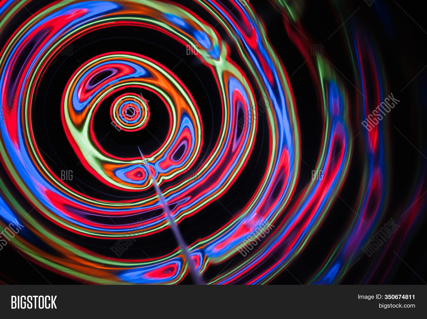 Sound Waves Dark Full Image & Photo (Free Trial) | Bigstock