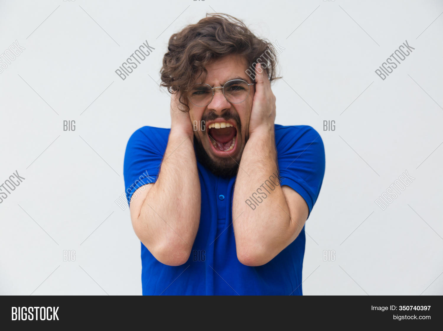Front View Angry Young Image & Photo (Free Trial) | Bigstock