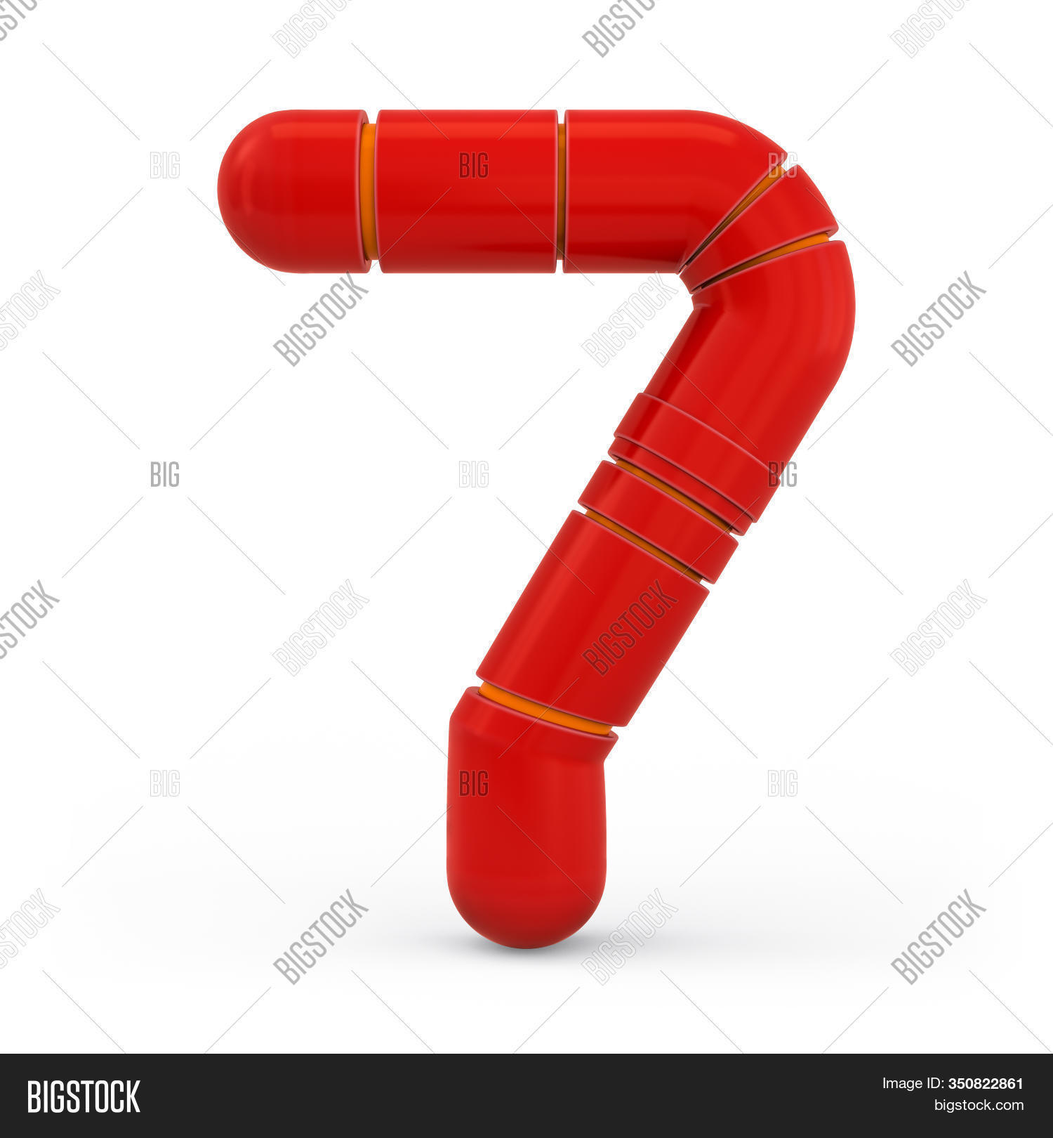 Number 7. Digital Sign Image & Photo (Free Trial) | Bigstock