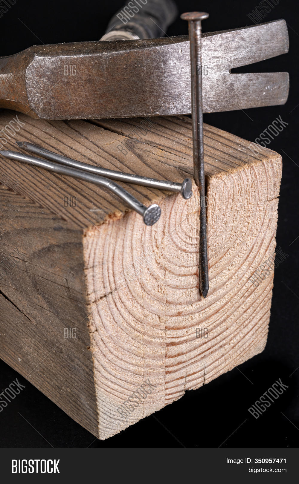 One Nail Embedded Image & Photo (Free Trial) | Bigstock