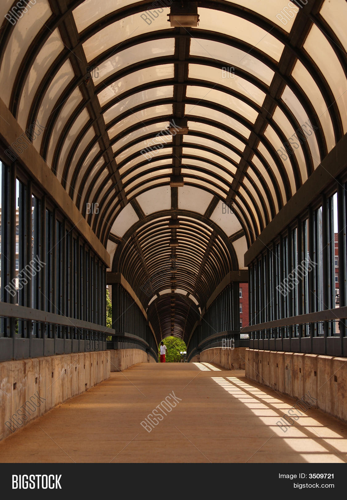 Pedestrian Bridge Image & Photo (Free Trial) | Bigstock