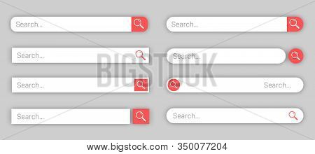 Search Bar Templates Vector & Photo (Free Trial) | Bigstock