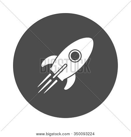 Rocket Icon. Sign Vector & Photo (Free Trial) | Bigstock
