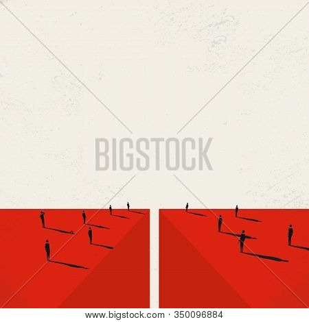 Divided Society Vector & Photo (Free Trial) | Bigstock