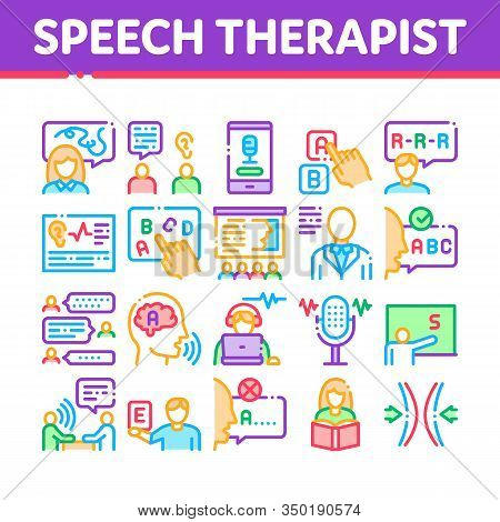 Speech Therapist Help Vector & Photo (Free Trial) | Bigstock