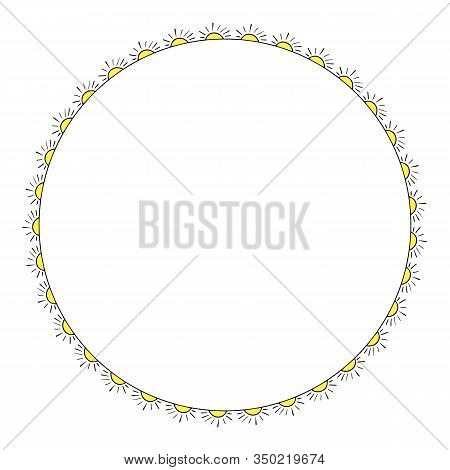 Round Frame Yellow Vector & Photo (Free Trial) | Bigstock