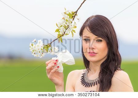 Ill Hayfever Girl Image & Photo (Free Trial) | Bigstock