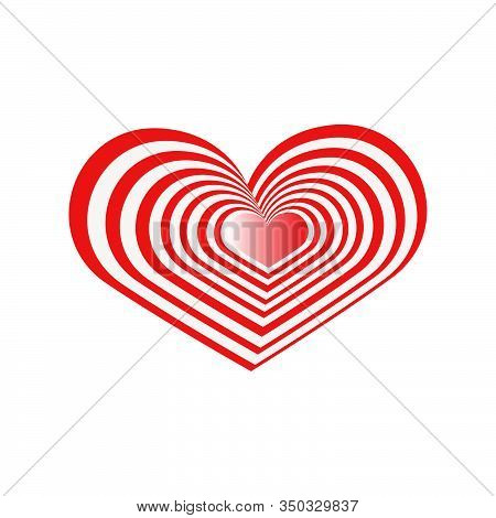 Vector Heart Outline Vector & Photo (Free Trial) | Bigstock