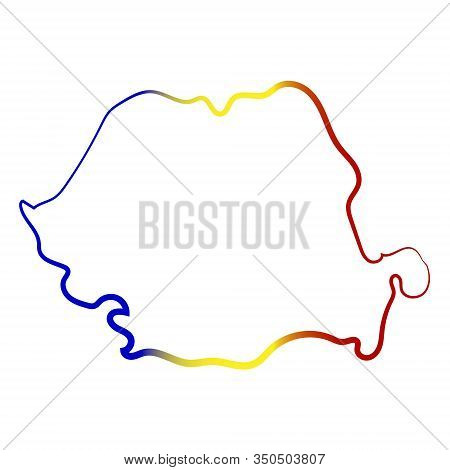 Romania Coloring Vector & Photo (Free Trial) | Bigstock