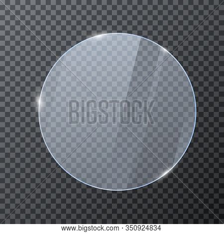 Round Glass Banner. Vector & Photo (Free Trial) | Bigstock