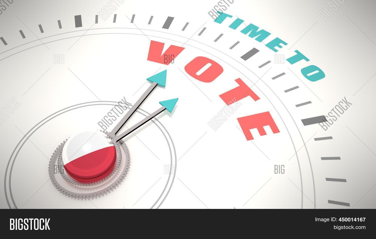 Time Vote Words On Image & Photo (Free Trial) | Bigstock