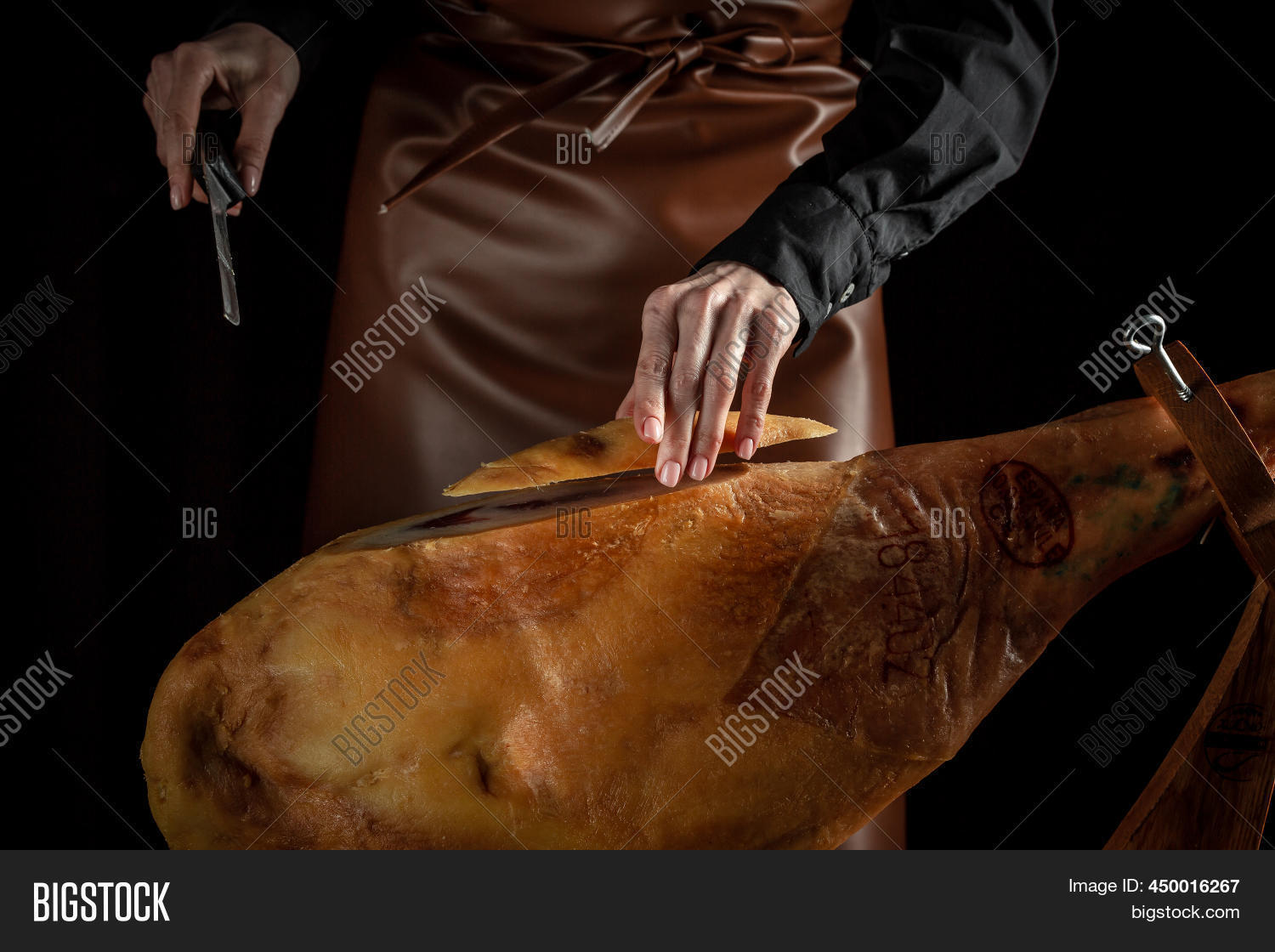 Iberian Ham Cutter. Image & Photo (Free Trial) | Bigstock
