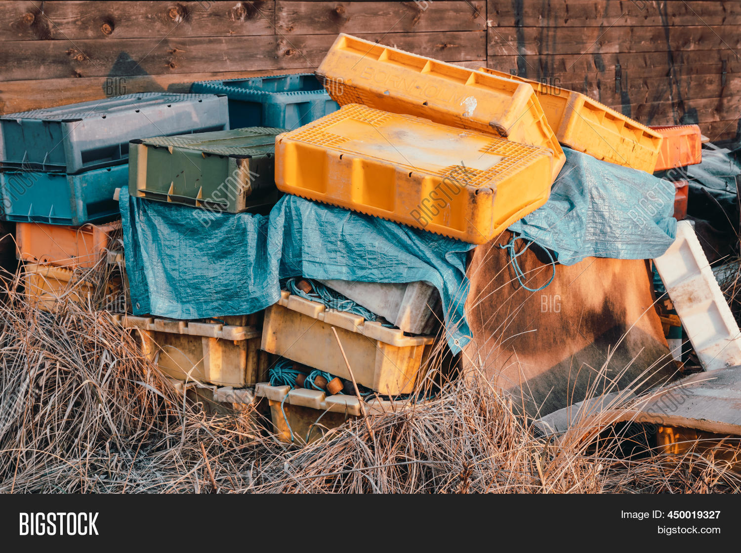 Fish Boxes Fishing Image & Photo (Free Trial) | Bigstock