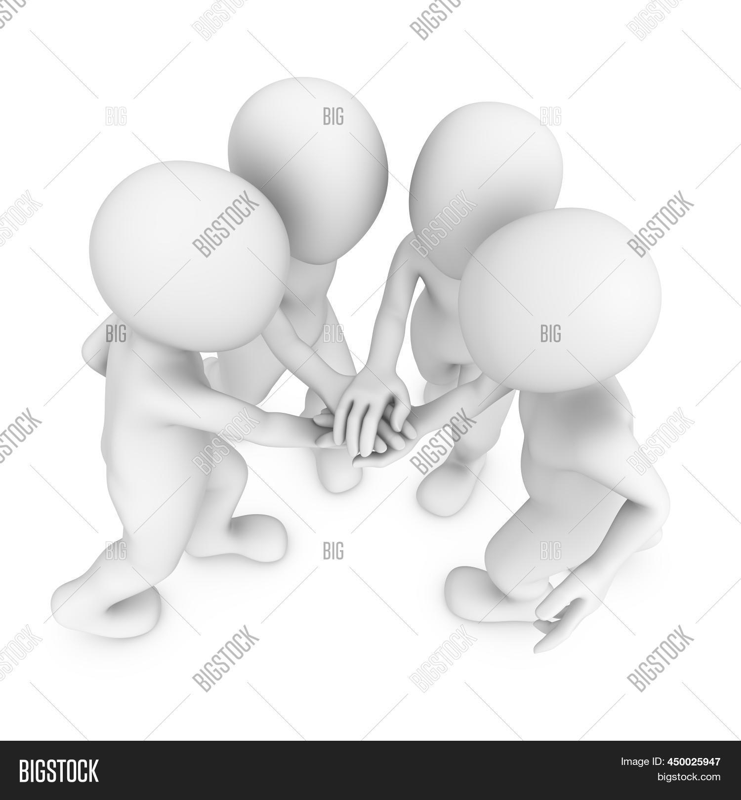 3d White People Image & Photo (Free Trial) | Bigstock