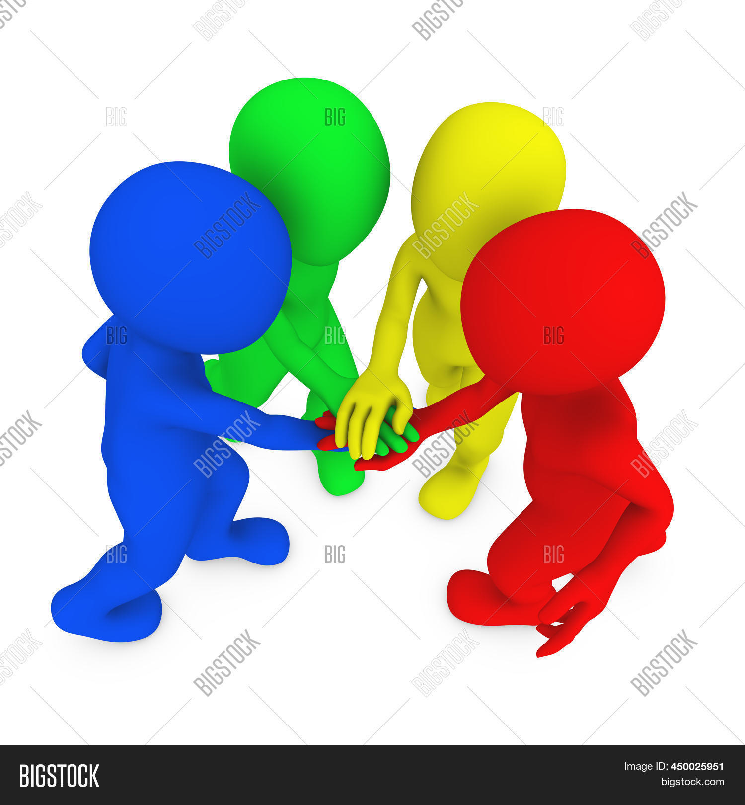 3d Colored People Image & Photo (Free Trial) | Bigstock