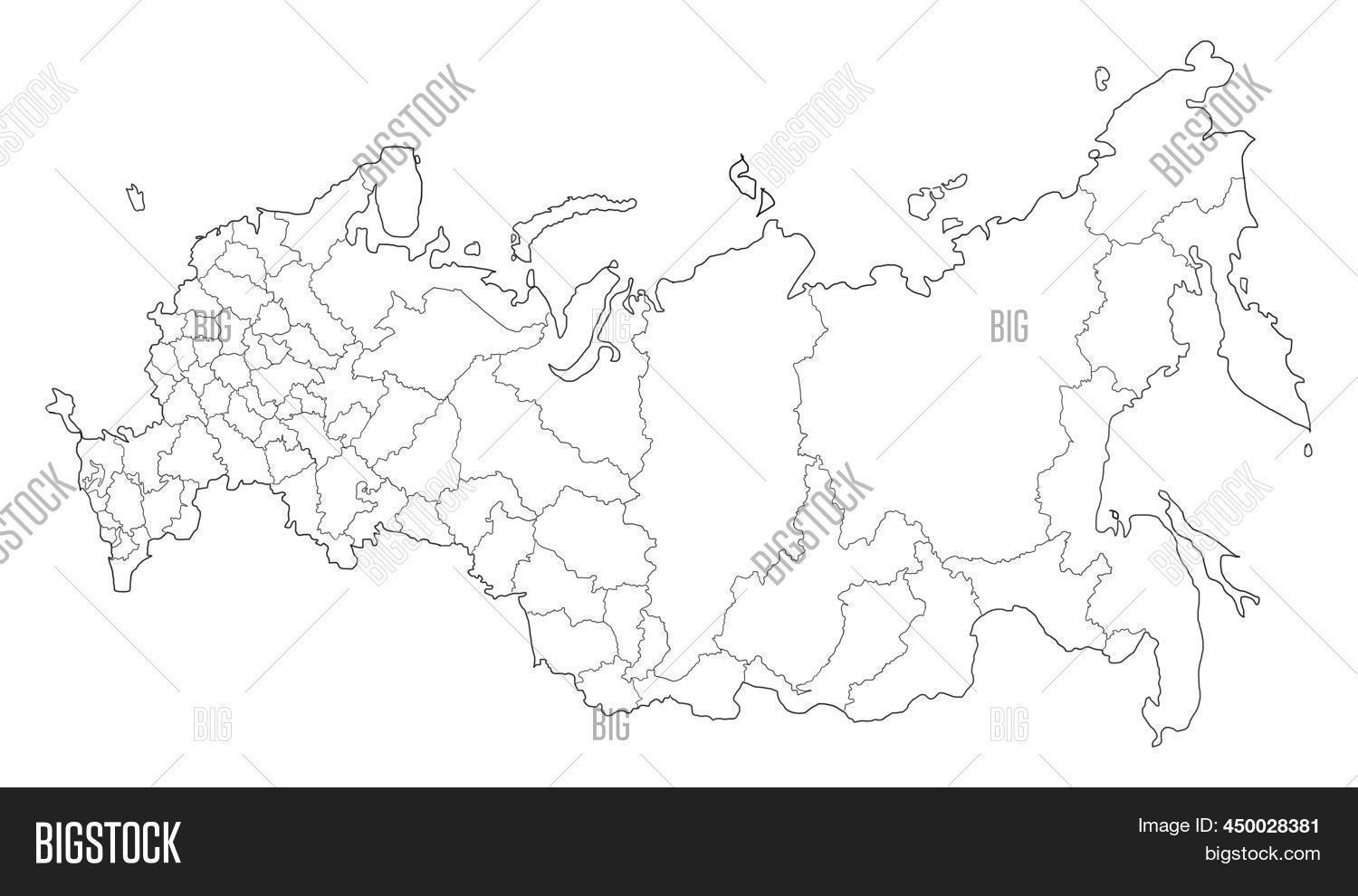 Russia Map Icon. Image & Photo (Free Trial) | Bigstock