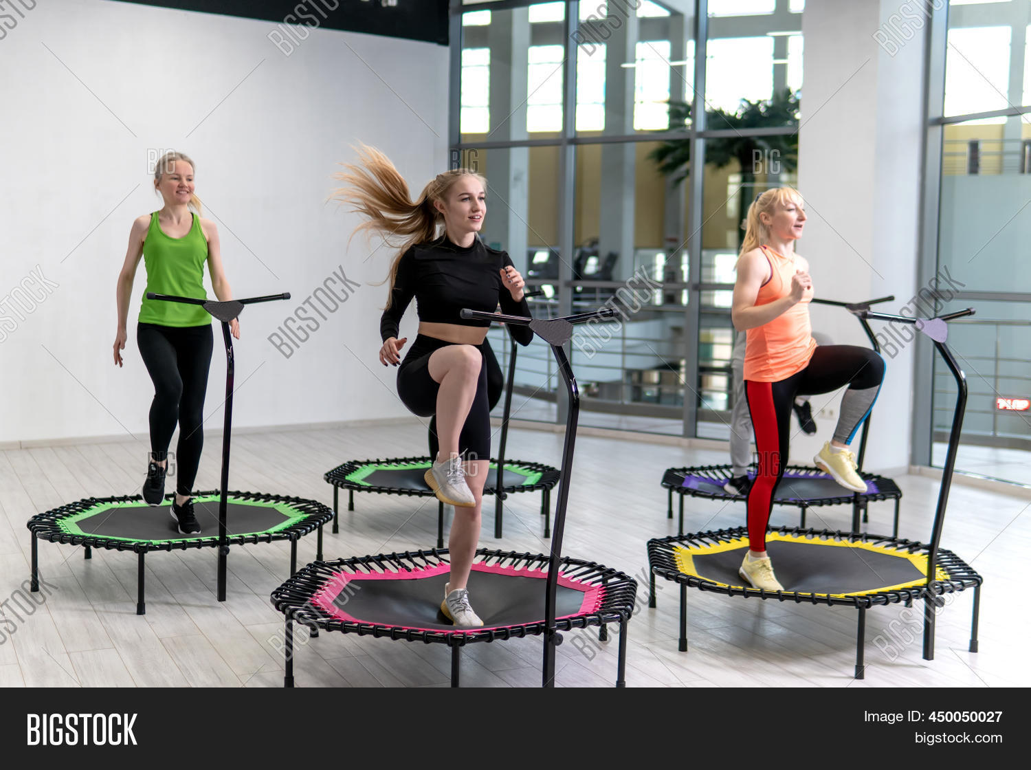 Trampoline Fitness Image & Photo (Free Trial) | Bigstock