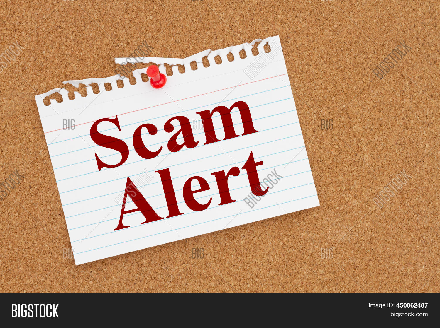 Scam Alert Note Image & Photo (Free Trial) | Bigstock