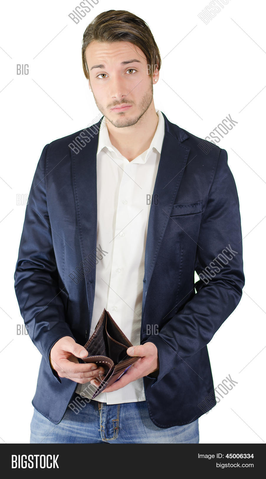 Broke Young Man Image & Photo (Free Trial) | Bigstock