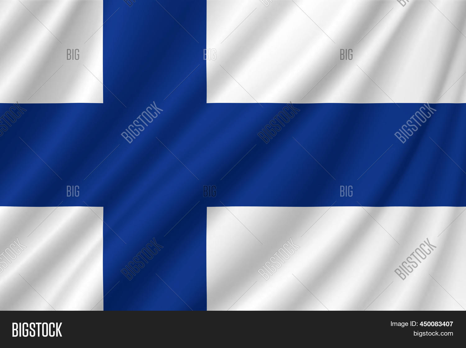 Finland Flag. Isolated Image & Photo (Free Trial) | Bigstock
