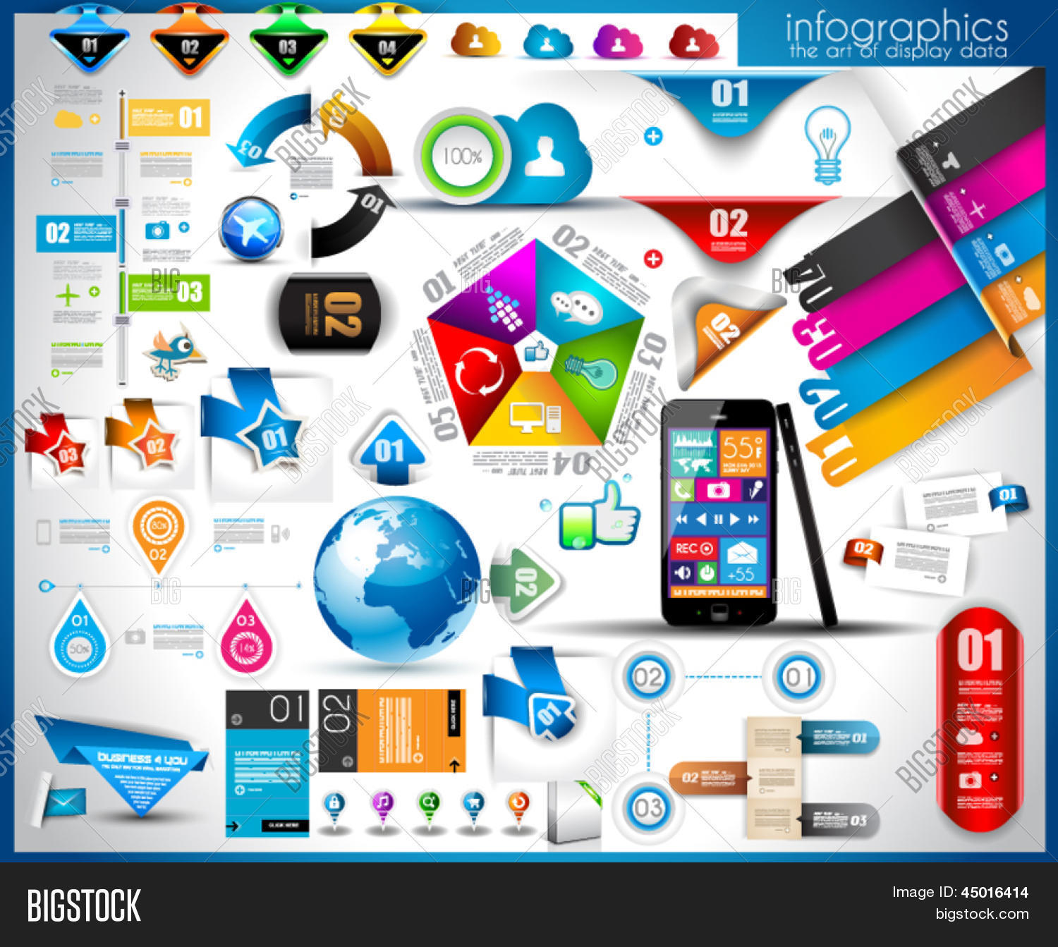 Infographic Elements Vector & Photo (Free Trial) | Bigstock