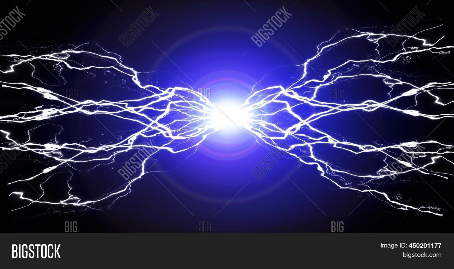 Blue Energy Electrical Image & Photo (Free Trial) | Bigstock