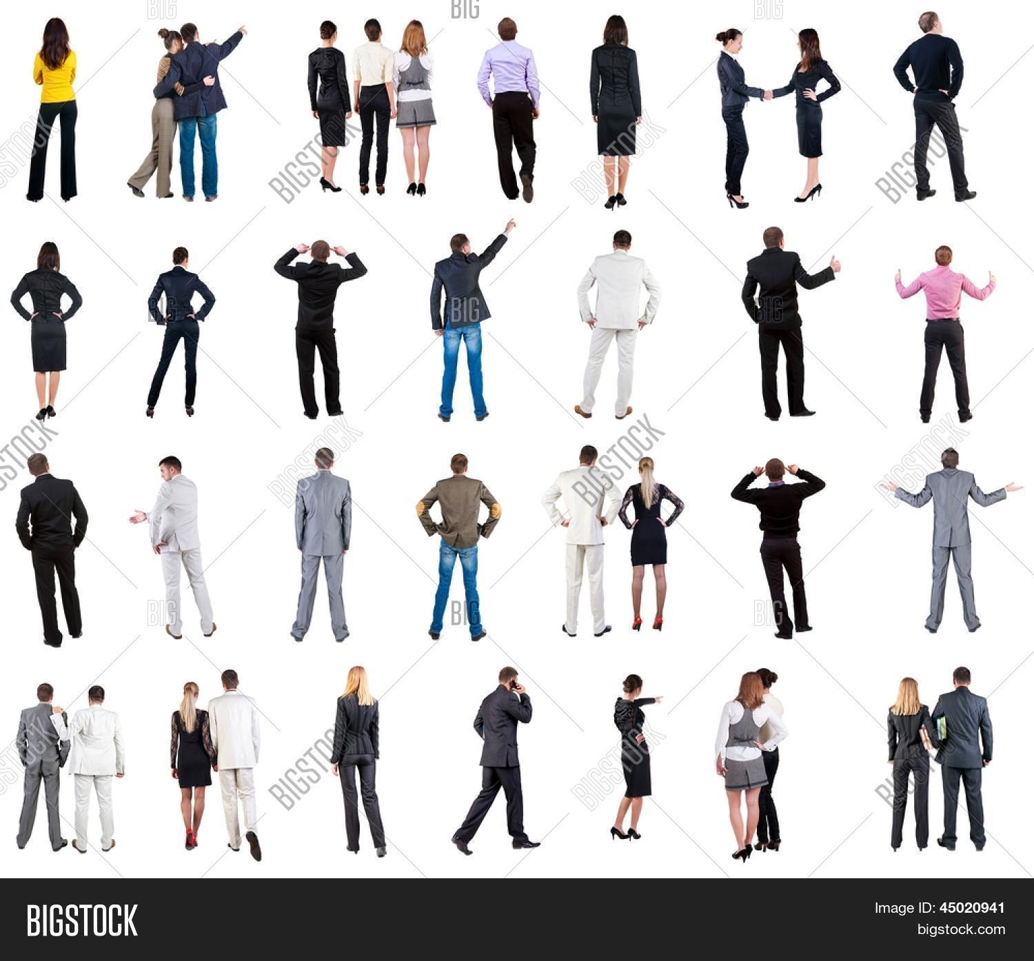 Collection "Back View Image & Photo (Free Trial) | Bigstock