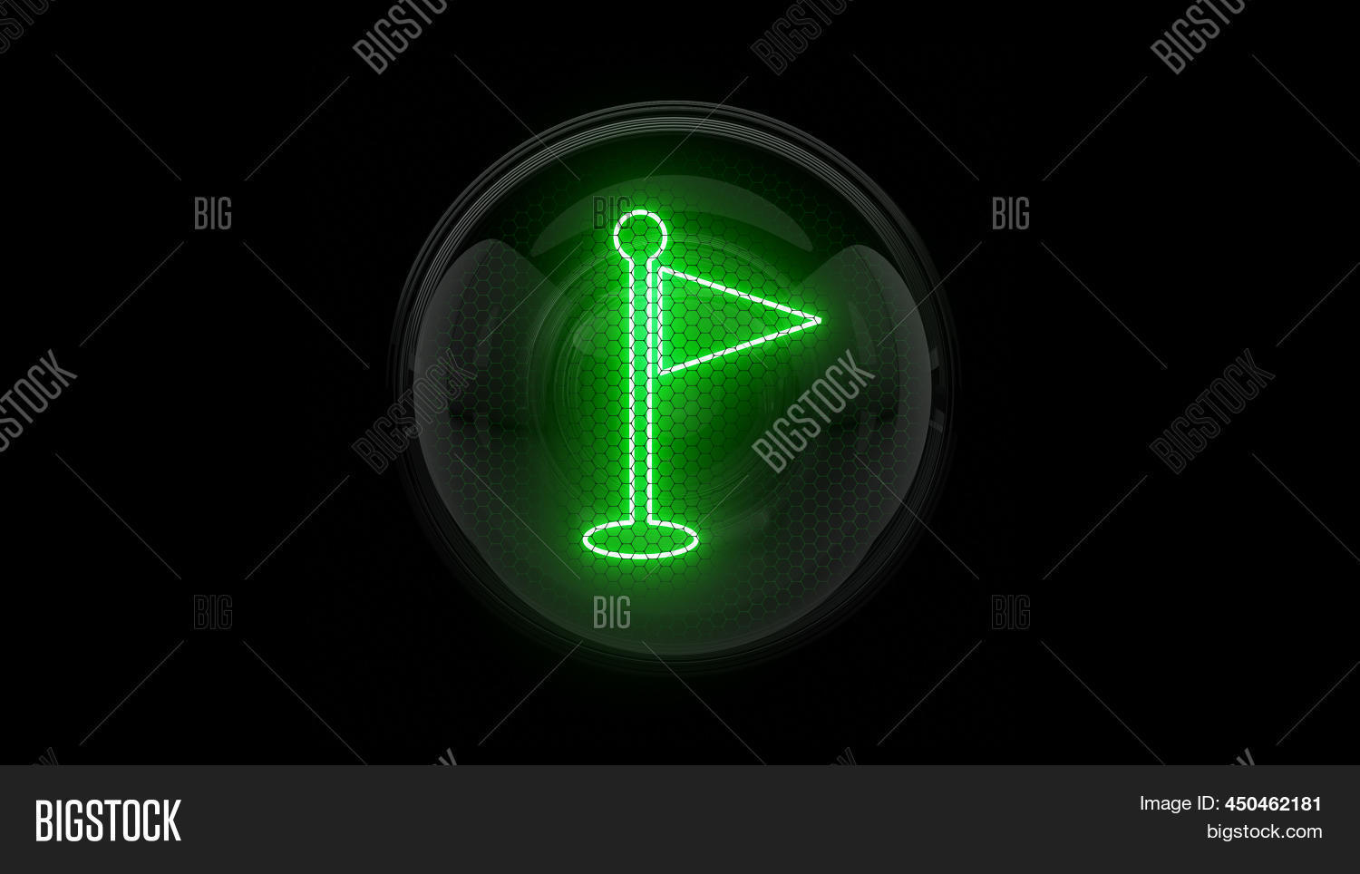 Gps Location. Flag. Image & Photo (Free Trial) | Bigstock