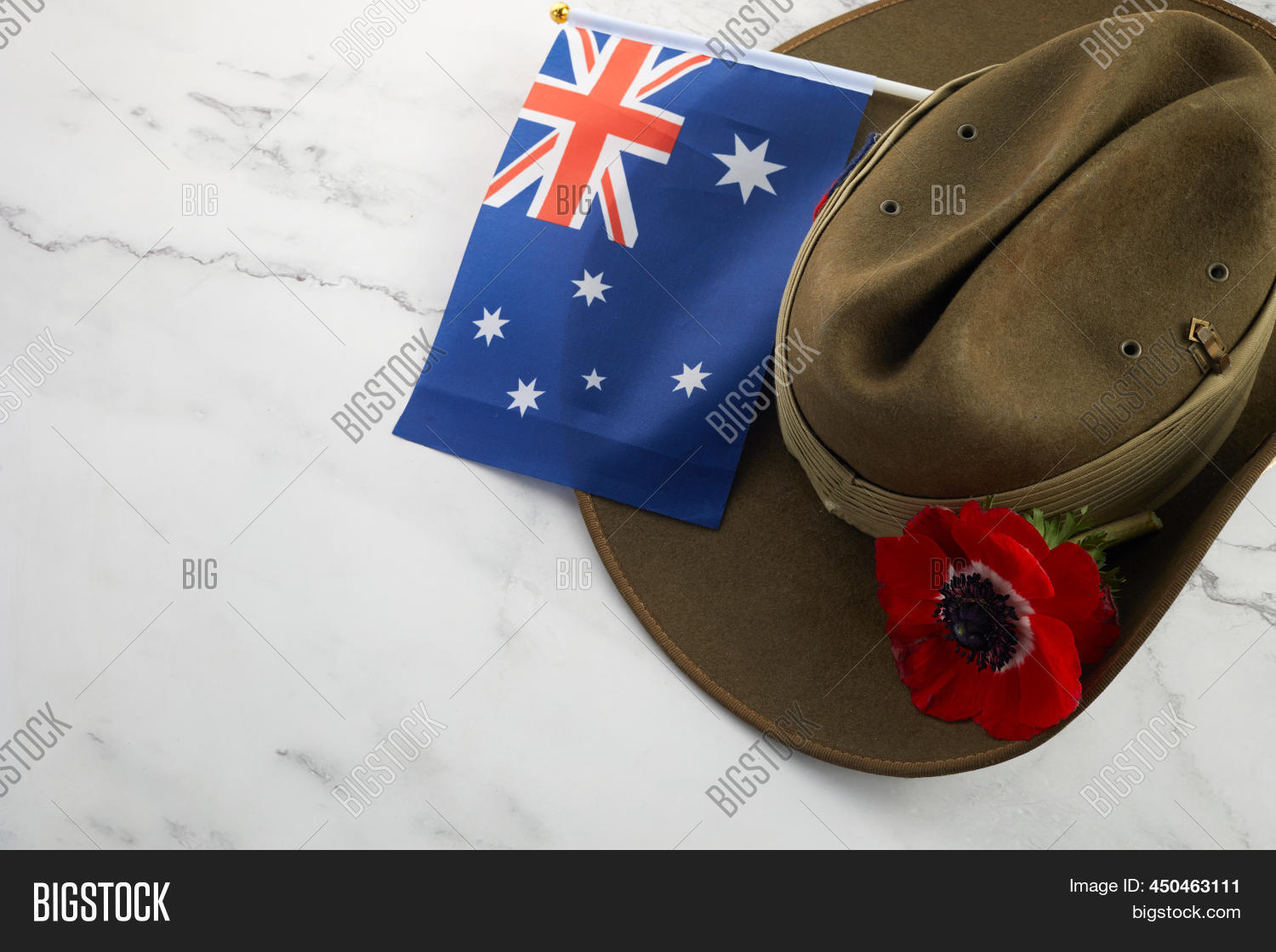 Anzac Army Slouch Hat Image & Photo (Free Trial) | Bigstock