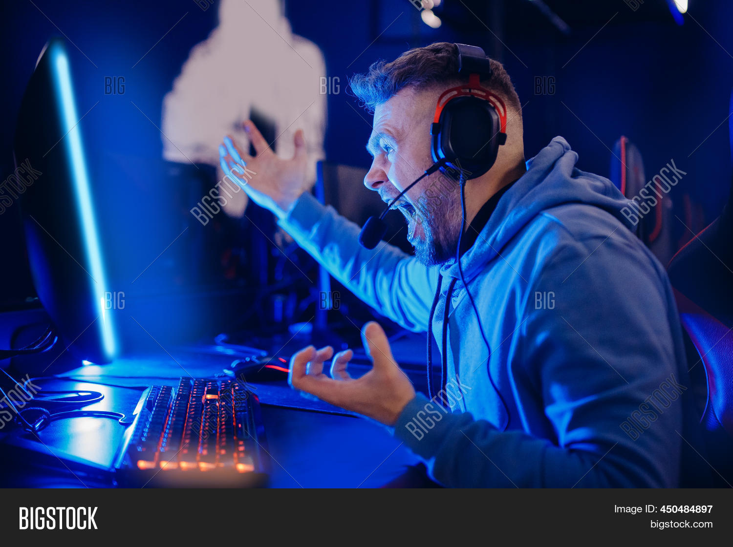 Streamer Young Man Image & Photo (Free Trial) | Bigstock