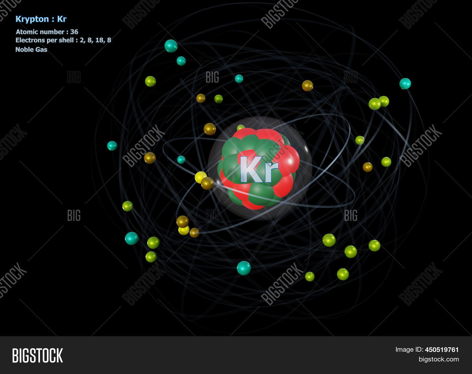 3d Illustration Atom Image & Photo (Free Trial) | Bigstock