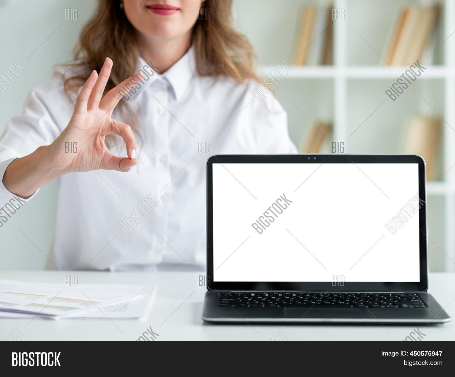 Ok Gesture. Official Image & Photo (Free Trial) | Bigstock