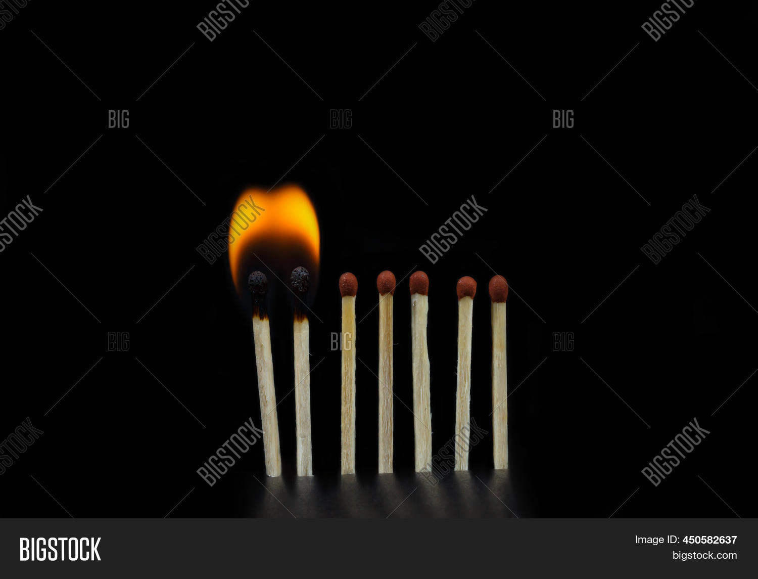 Stages Match Burning Image & Photo (Free Trial) | Bigstock