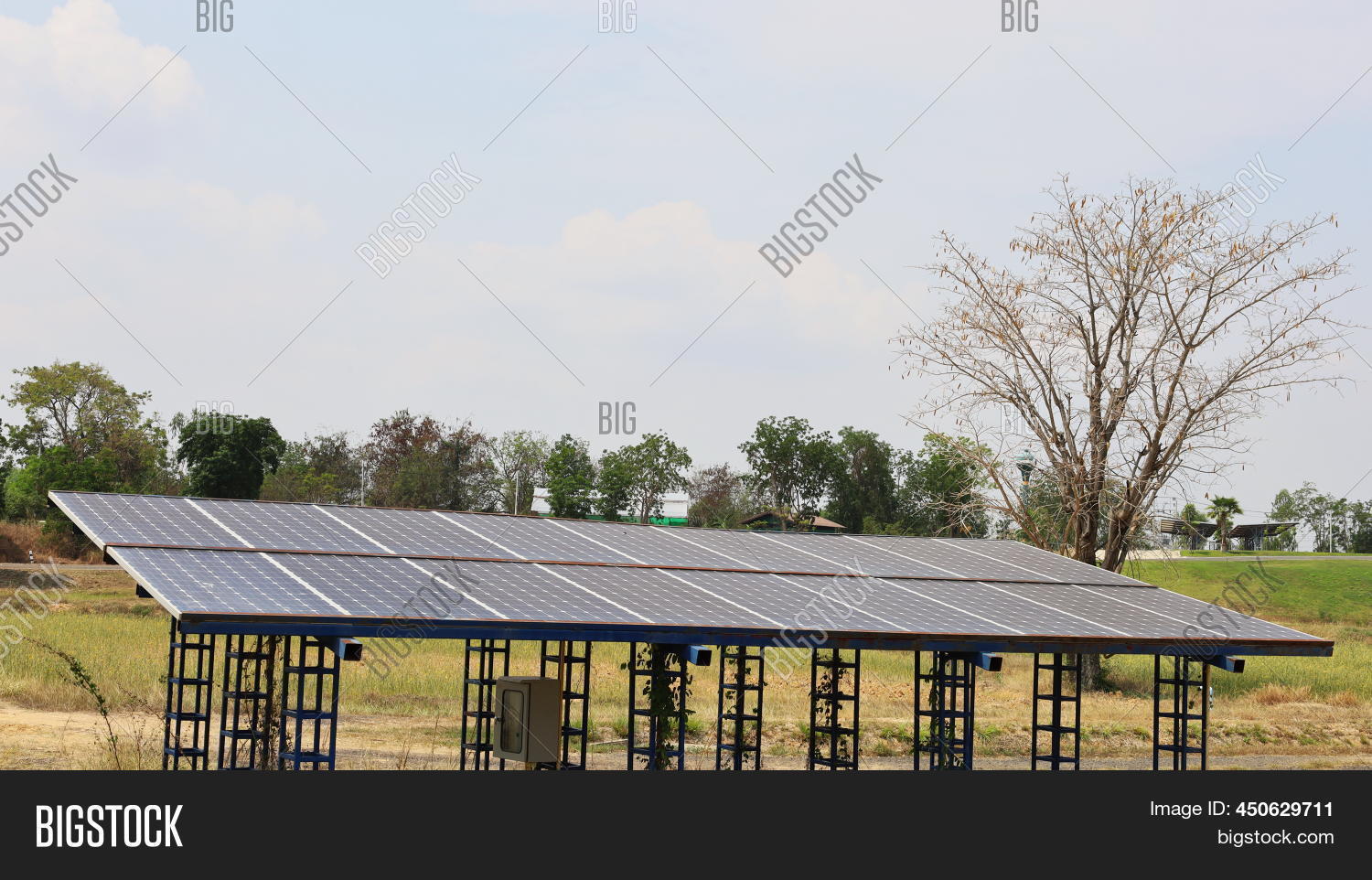 Old Solar Panels On Image & Photo (Free Trial) | Bigstock
