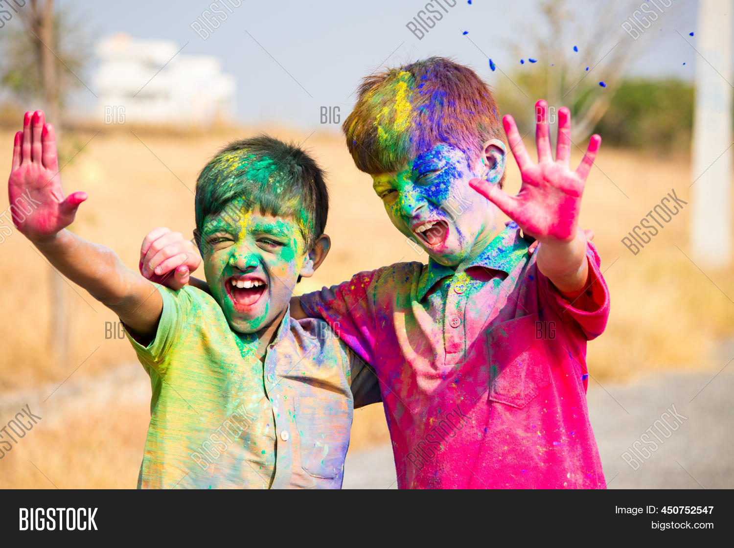 Cheerful Two Indian Image & Photo (Free Trial) | Bigstock