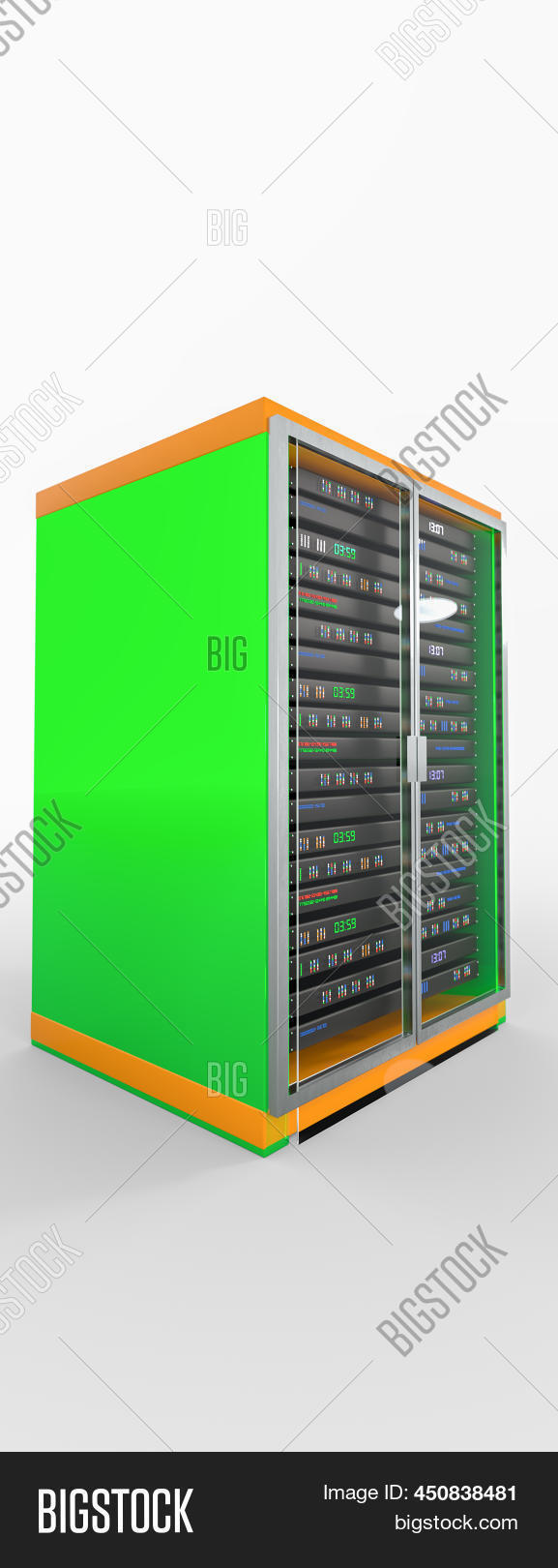 Modern Server Rack. Image & Photo (Free Trial) | Bigstock