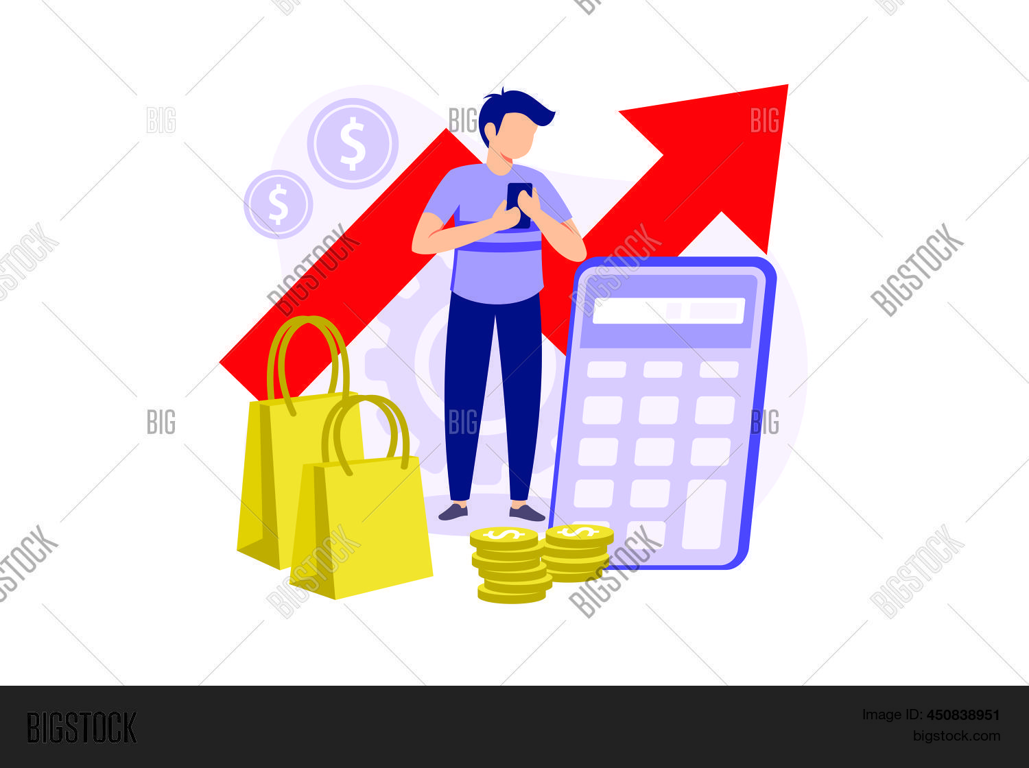 Sales Forcasting Vector & Photo (Free Trial) | Bigstock