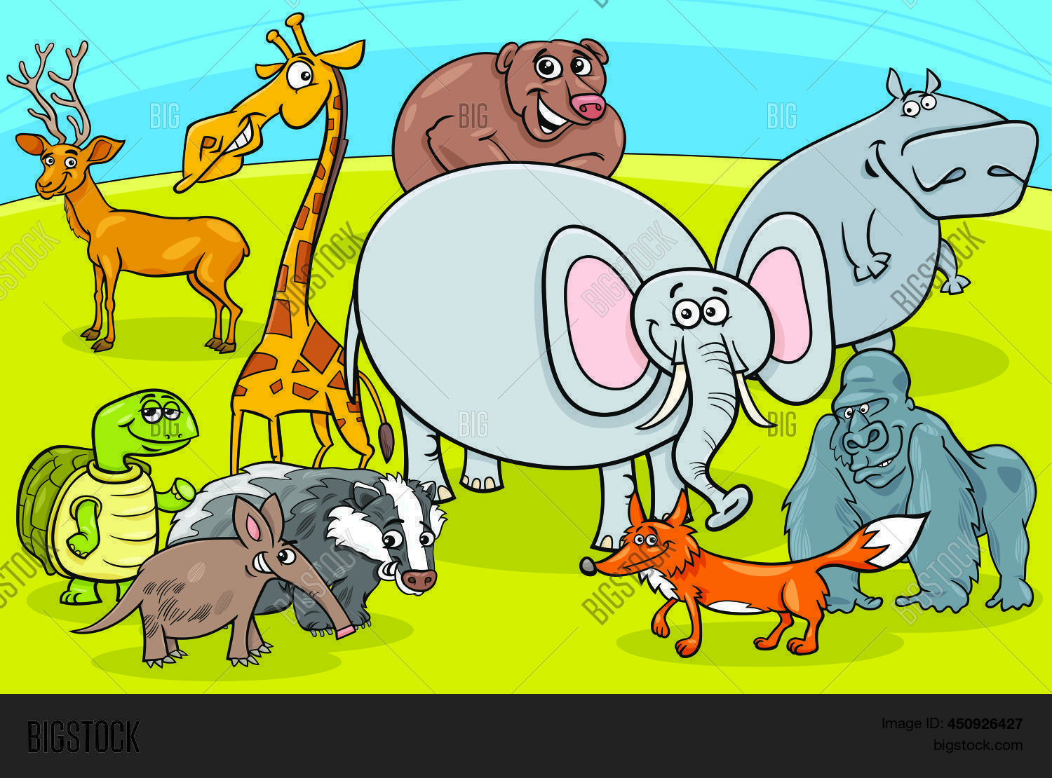 Cartoon Illustrations Vector & Photo (Free Trial) | Bigstock