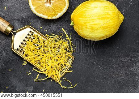 Peeling Lemon Rind Add Image & Photo (Free Trial) | Bigstock