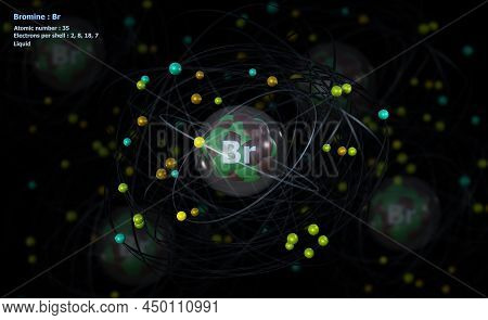 3d Illustration Atom Image & Photo (Free Trial) | Bigstock
