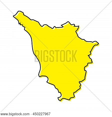 Simple Outline Map Vector & Photo (Free Trial) | Bigstock