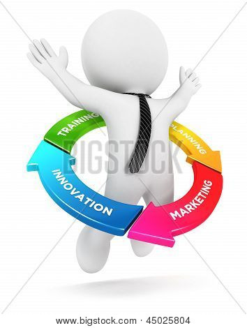 3d White People Image & Photo (Free Trial) | Bigstock