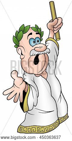 Roman Emperor White Vector & Photo (Free Trial) | Bigstock