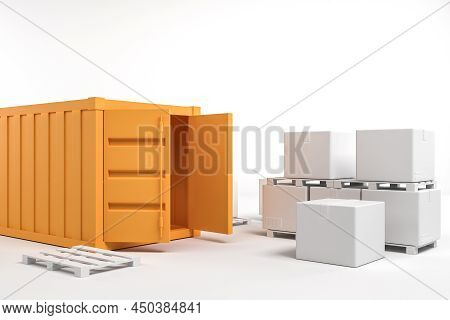 Big Metal Yellow Box Image & Photo (Free Trial) | Bigstock