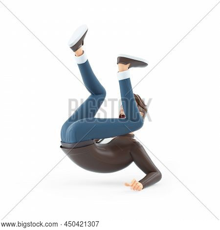 3d Cartoon Man Falling Image & Photo (Free Trial) | Bigstock