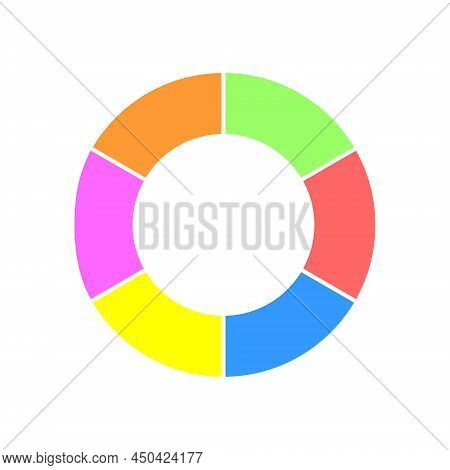 Donut Chart. Colorful Vector & Photo (Free Trial) | Bigstock