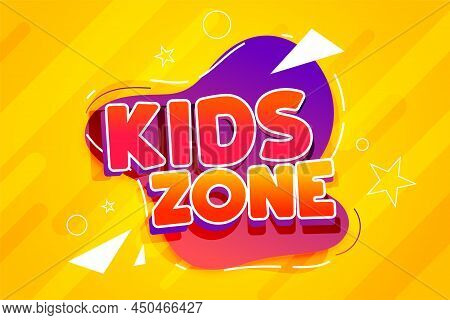 Kids Zone Cartoon Vector & Photo (Free Trial) | Bigstock
