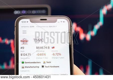 Tsmc Logo Stock Price Image & Photo (Free Trial) | Bigstock