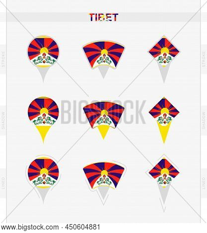Tibet Flag, Set Vector & Photo (Free Trial) | Bigstock